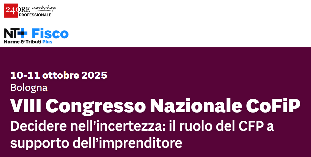 VIII Congresso Nazionale CoFiP - Decidere nell’incertezza: il ruolo del ...